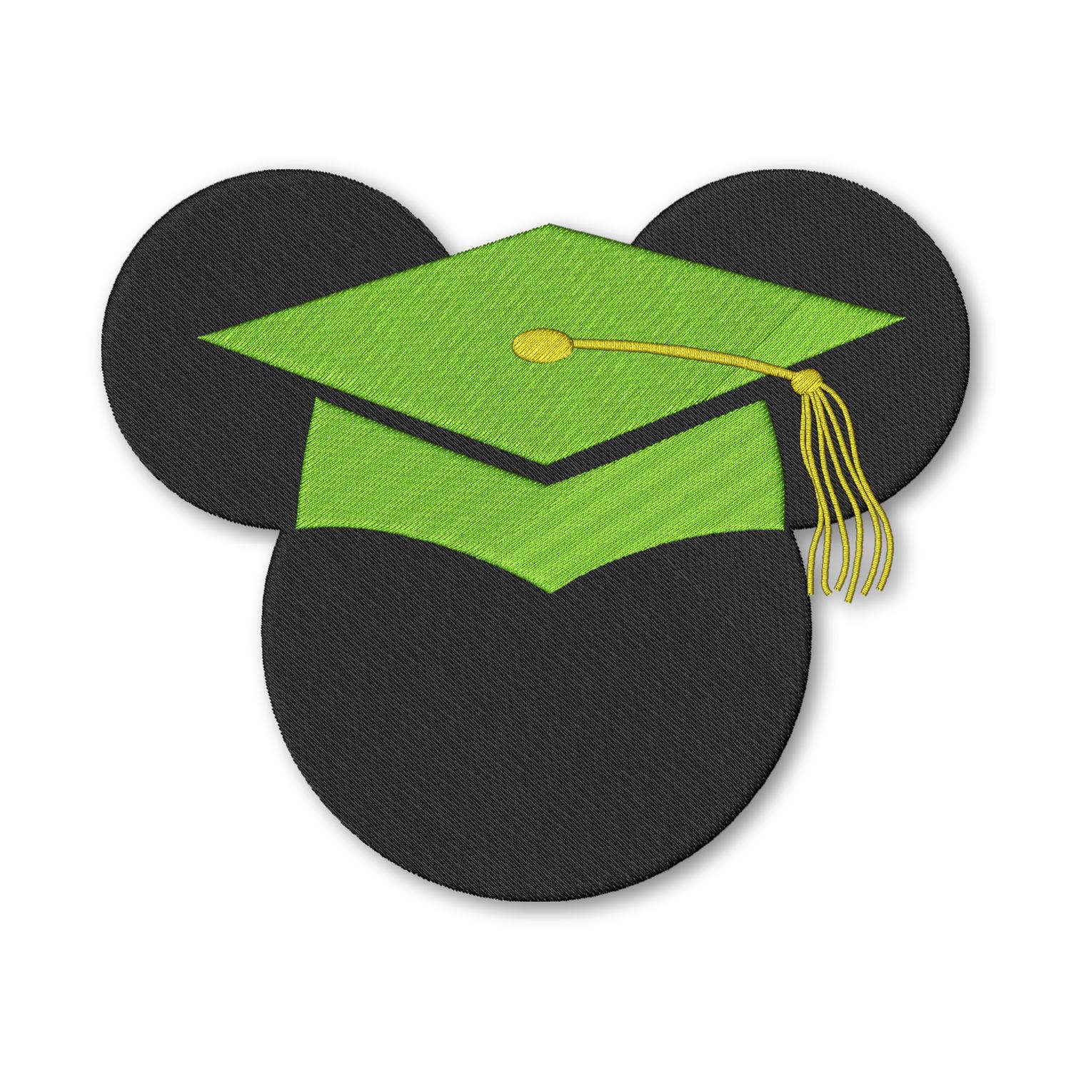 Graduation caps Mickey - Anita Kóródi - SvgEmbroideryDesign