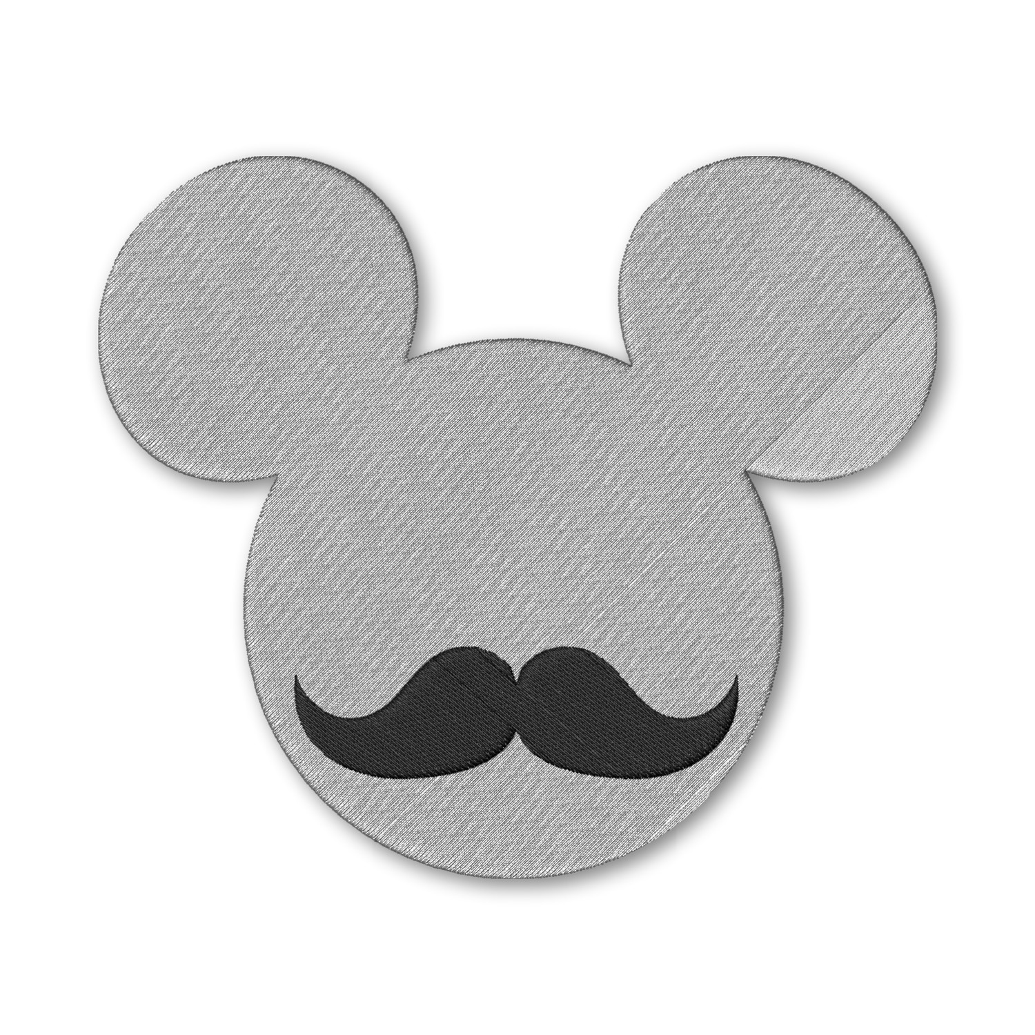 Mickey Mouse Mustache - Richárd Bándi - SvgEmbroideryDesign