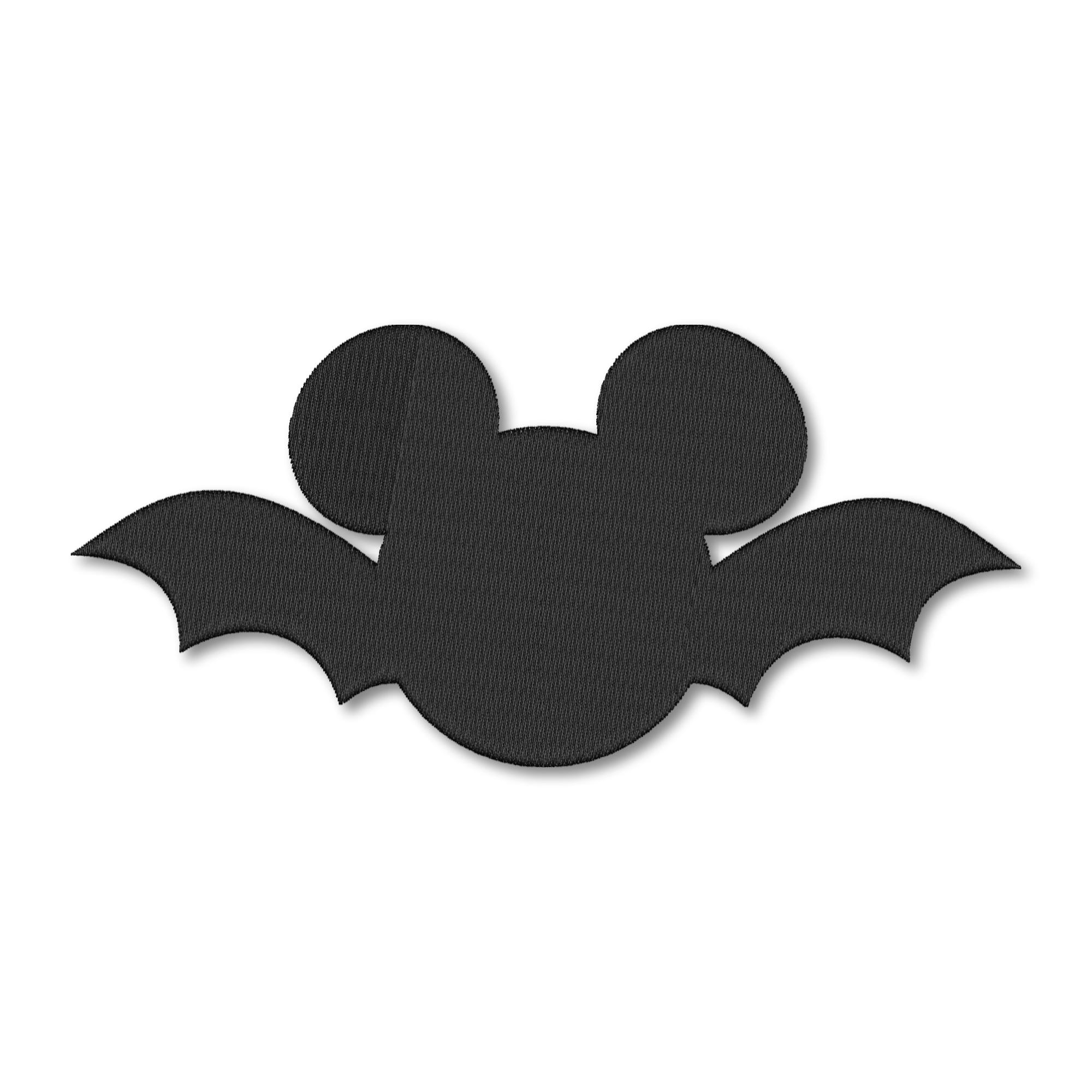 Halloween mickey mouse bat - Anita Kóródi - SvgEmbroideryDesign