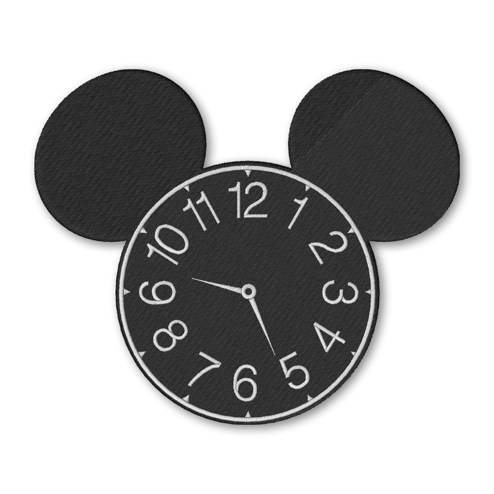 Mickey Mouse Clock - Richárd Bándi - SvgEmbroideryDesign