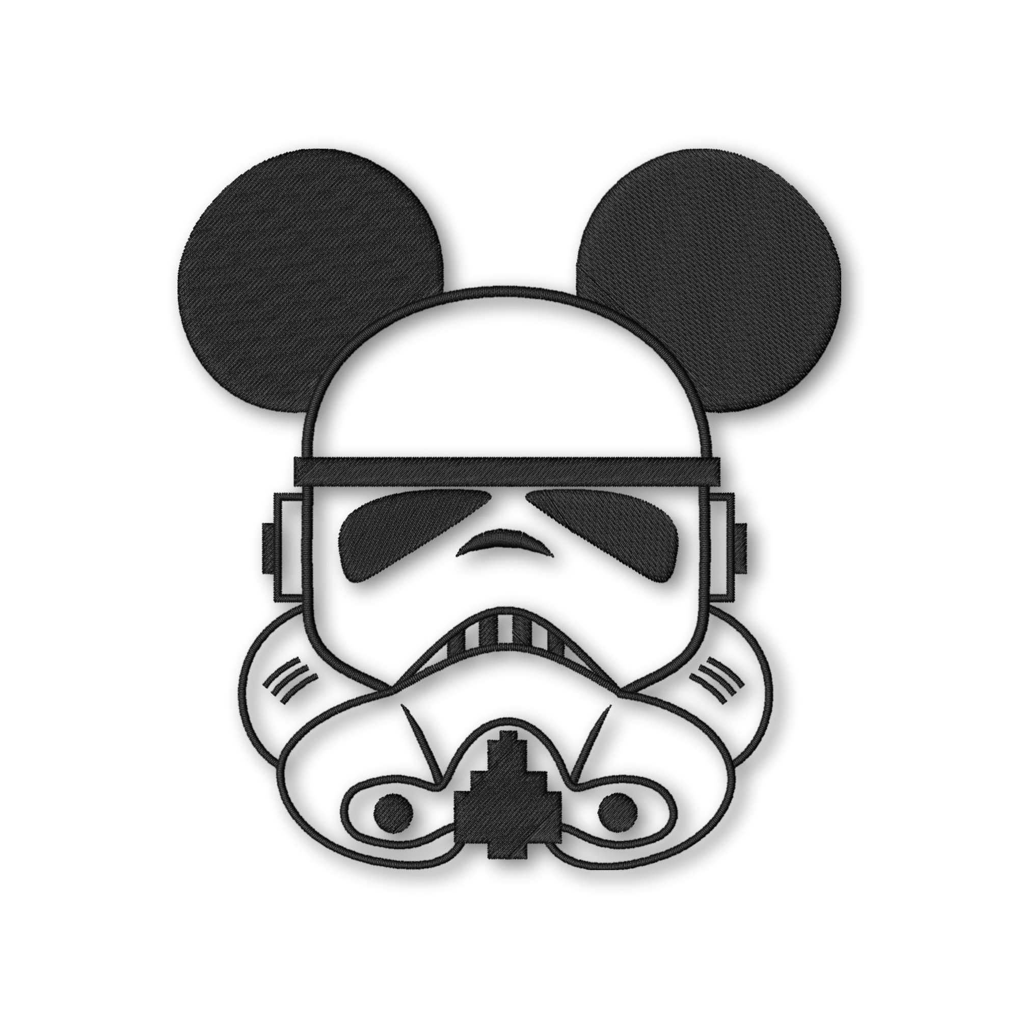 Mickey Mouse Stormtrooper Star Wars - Anita Kóródi - SvgEmbroideryDesign