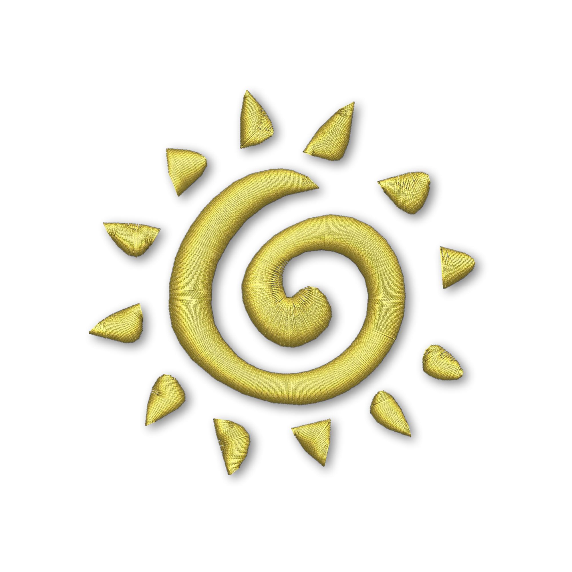 Lion King Simba sun symbol - Anita Kóródi - SvgEmbroideryDesign