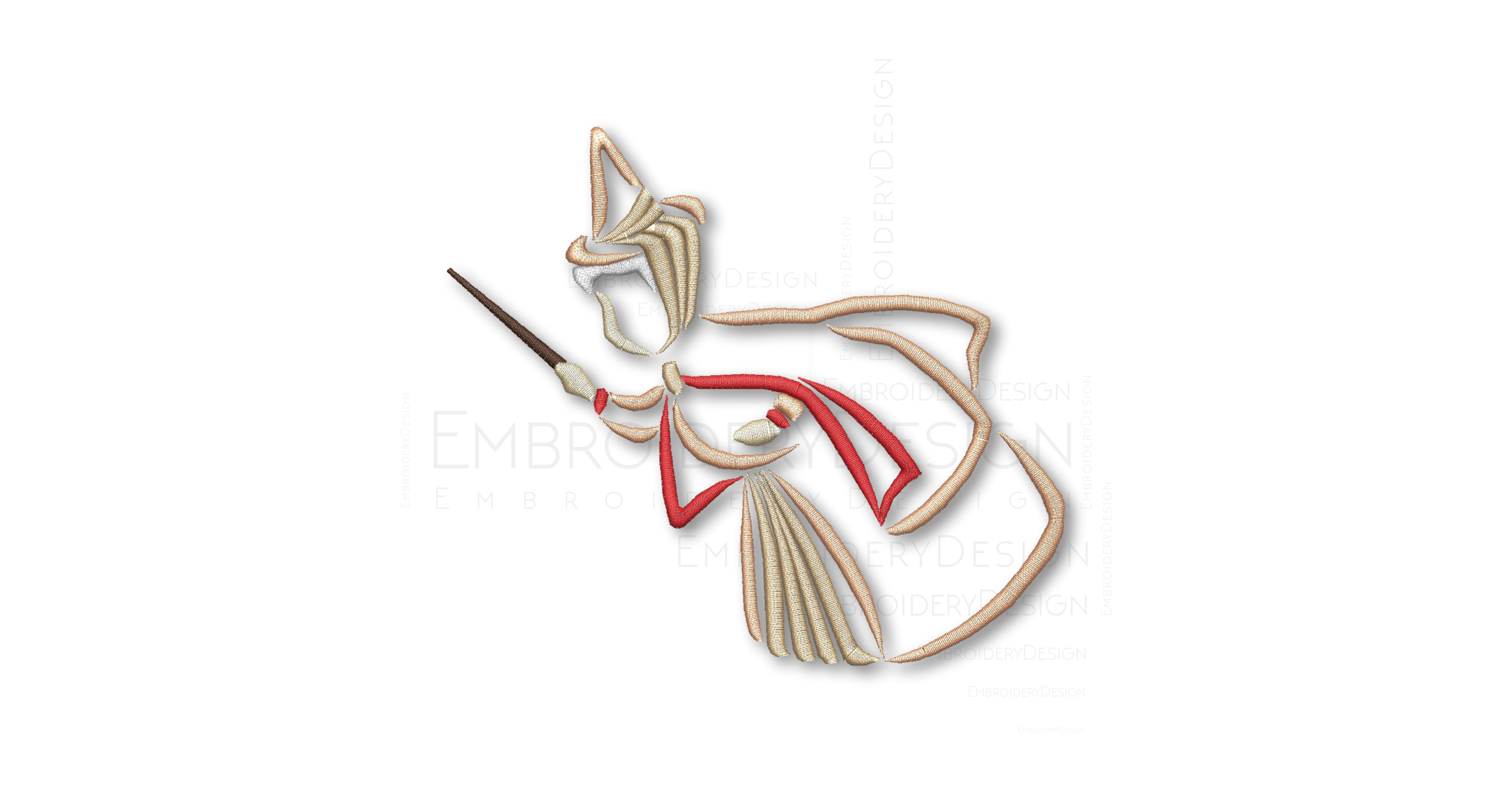 Cinderella Fairy God Mothers v1 - Anita Kóródi - SvgEmbroideryDesign