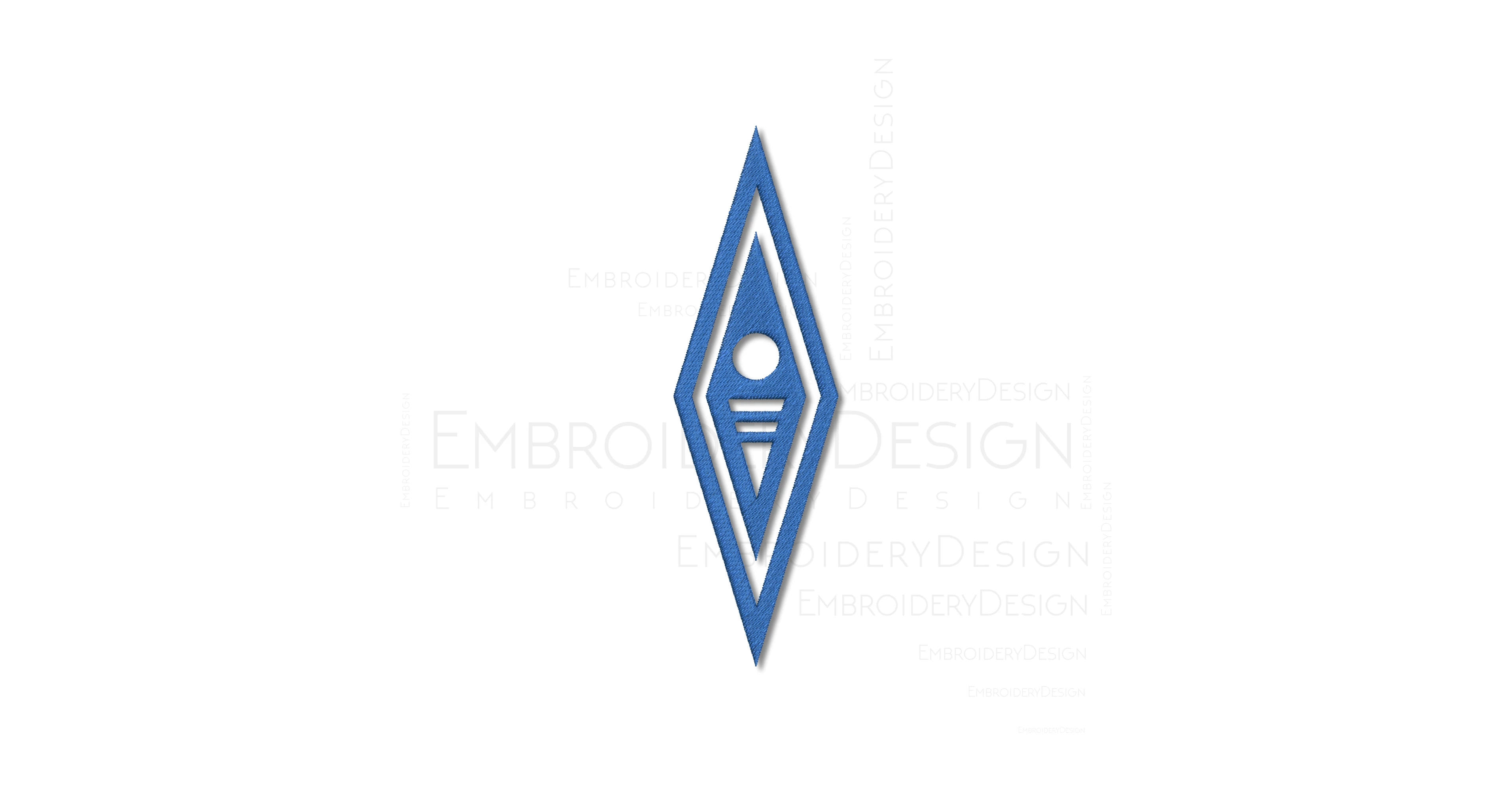 Earth Symbol v1 Frozen - Anita Kóródi - SvgEmbroideryDesign