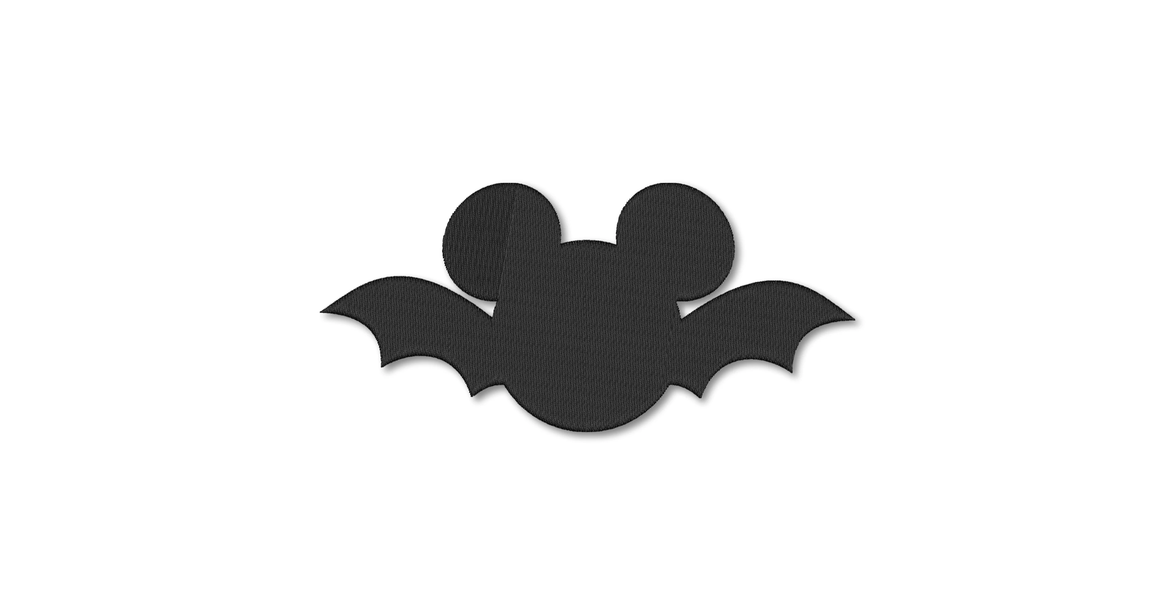 Halloween mickey mouse bat - Anita Kóródi - SvgEmbroideryDesign