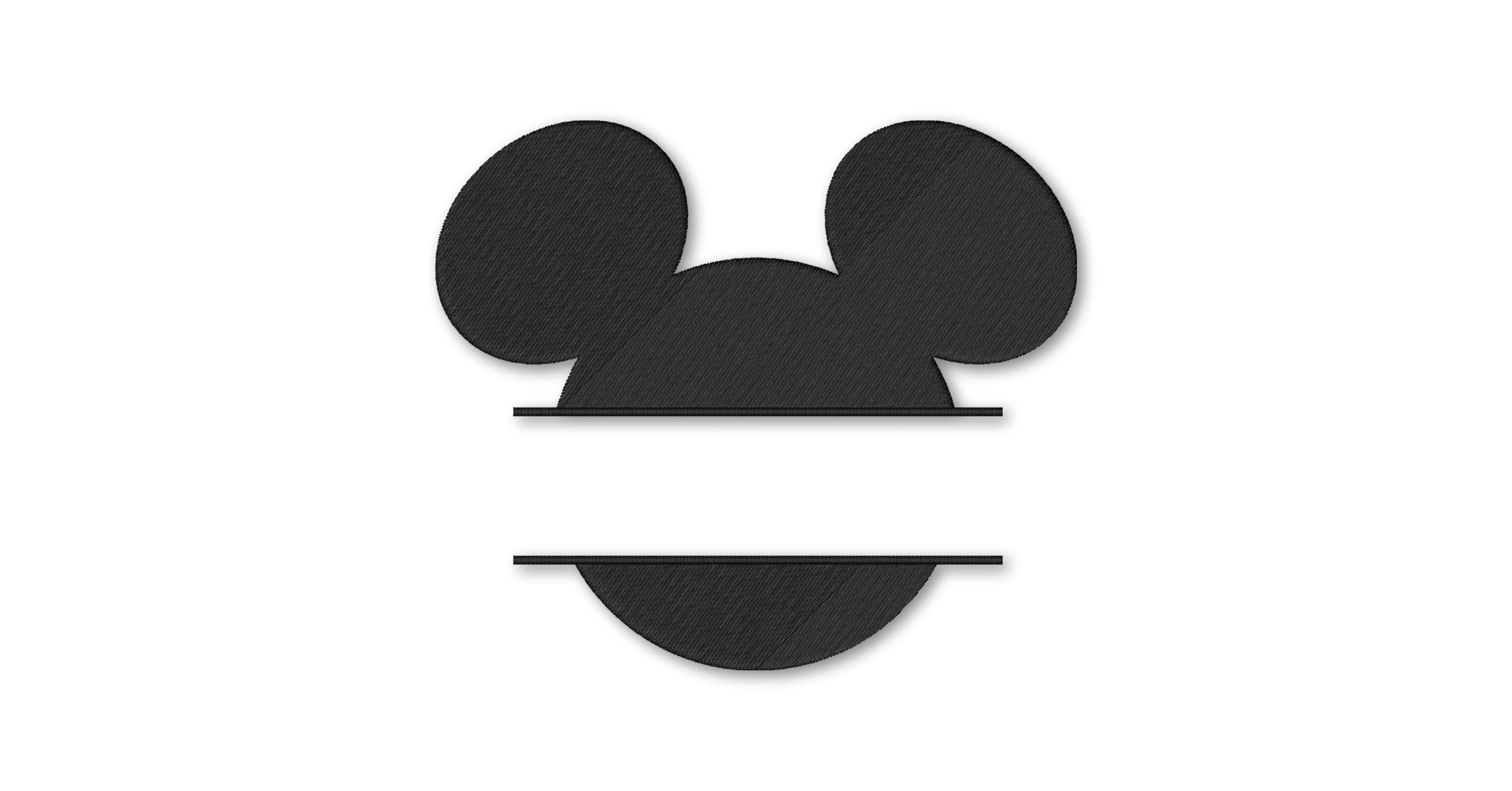 Mickey Mouse Monogram - Anita Kóródi - SvgEmbroideryDesign