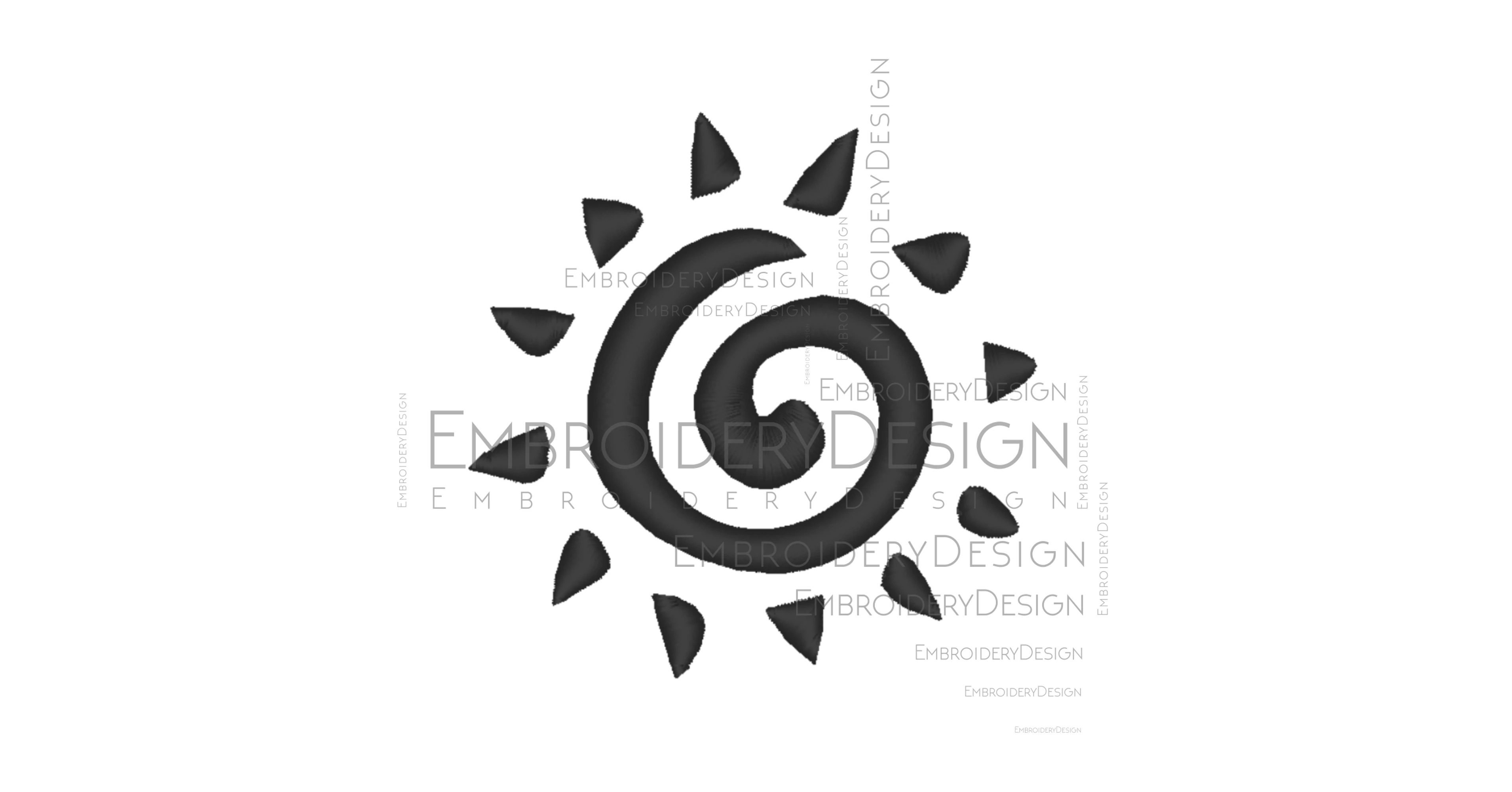 Lion King Simba sun symbol v2 - Anita Kóródi - SvgEmbroideryDesign