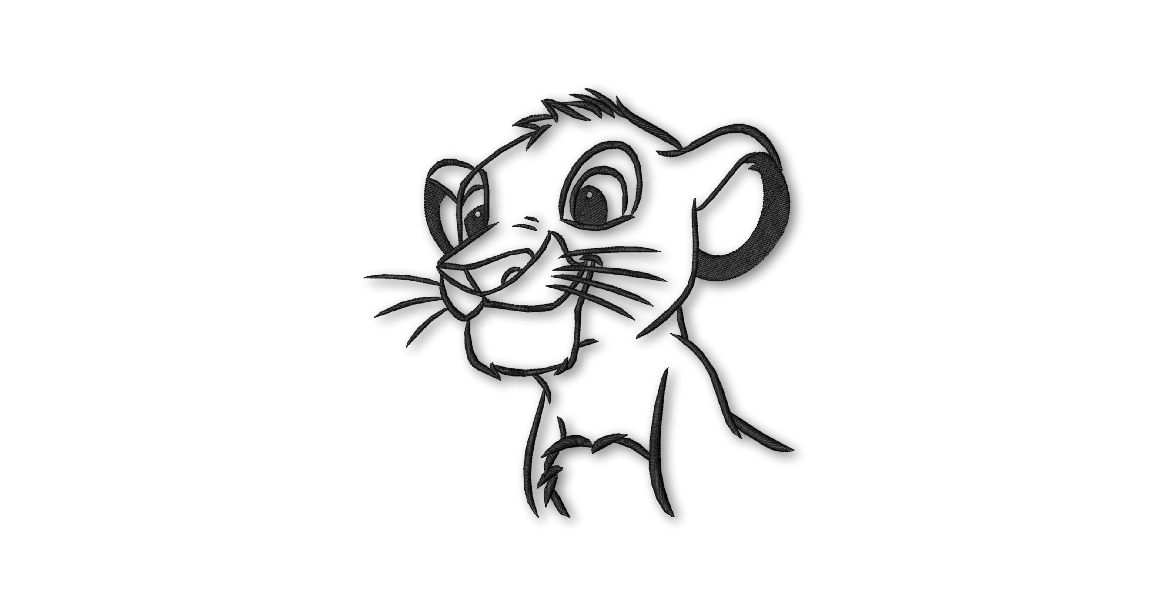 The Lion King Simba - Richárd Bándi - SvgEmbroideryDesign